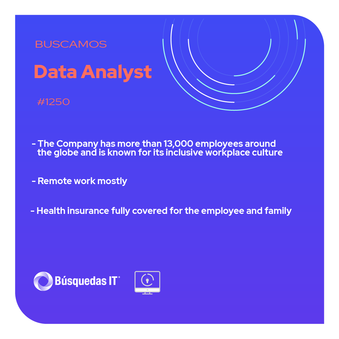 Búsquedas IT-DATA ANALYST