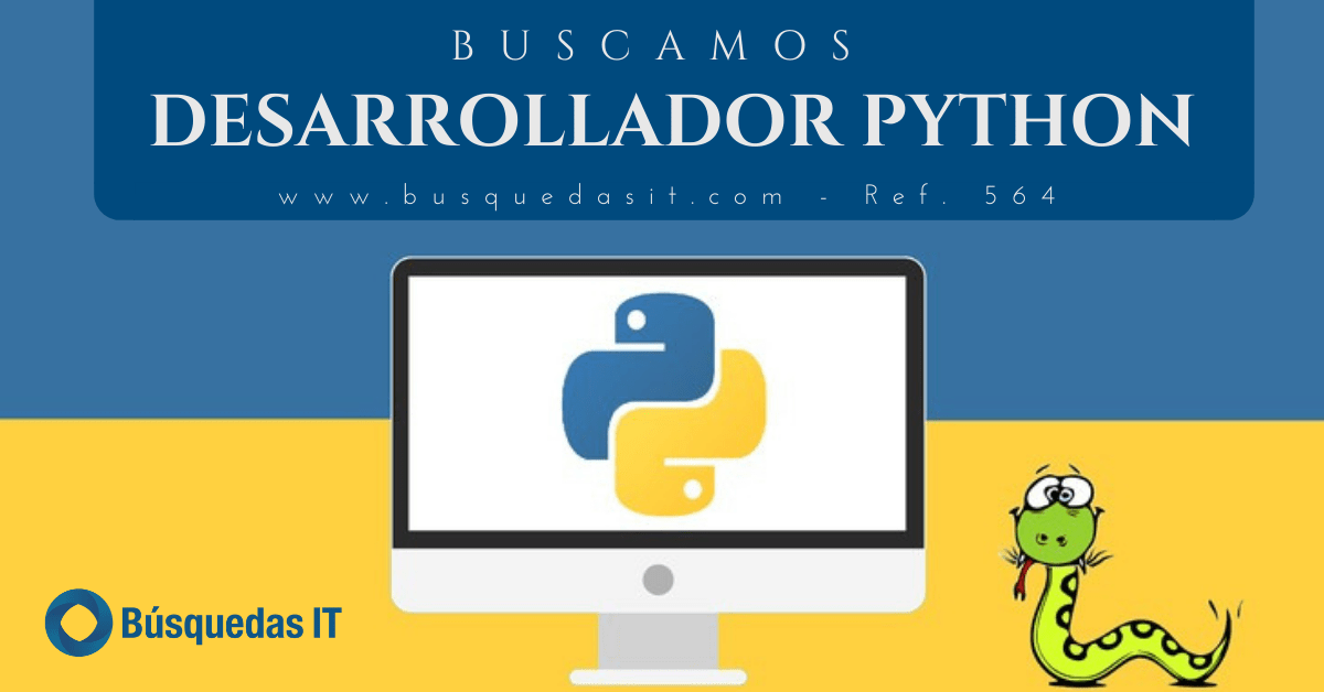 Búsquedas IT-DESARROLLADOR PYTHON